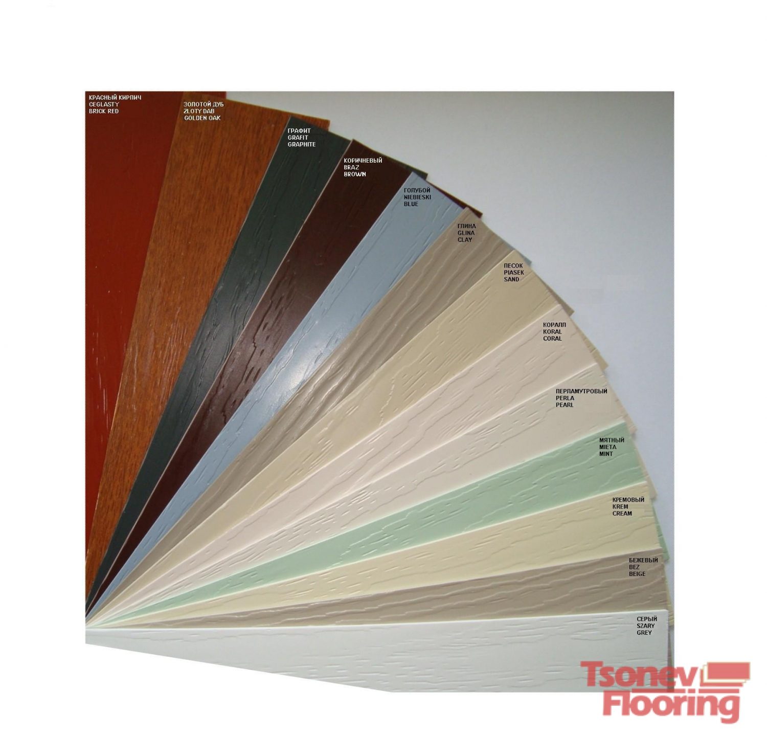 Винилов сайдинг Boryszew фолиран-златен дъб,орех | Tsonev Flooring