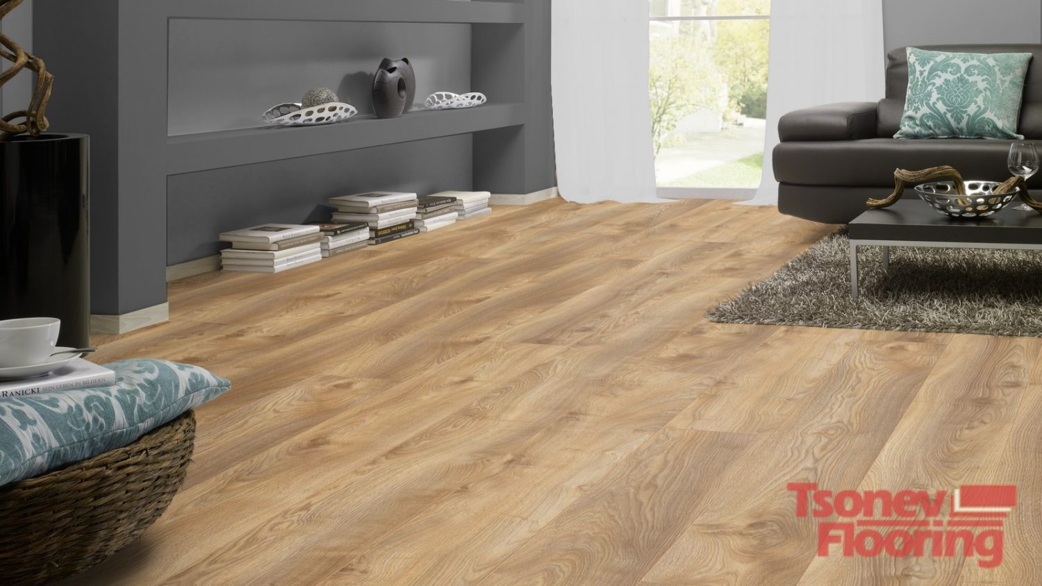 Ламиниран паркет Kronotex 12mm Macro Oak nature 4794-серия Mammut | Tsonev Flooring