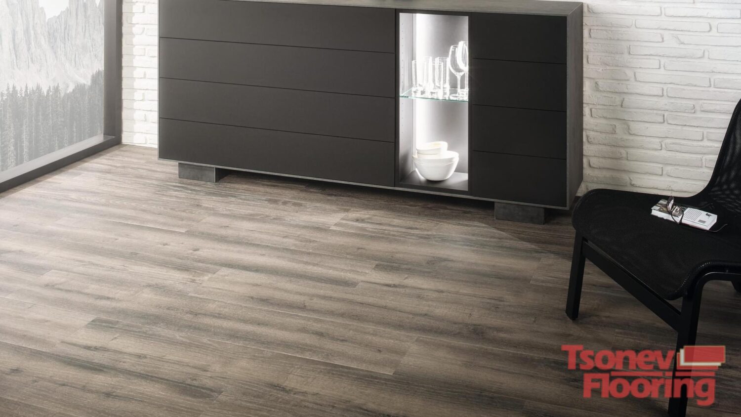 Влагоустойчив ламининиран паркет Kaindl Oak Smoke O351- серия AQUApro | Tsonev Flooring